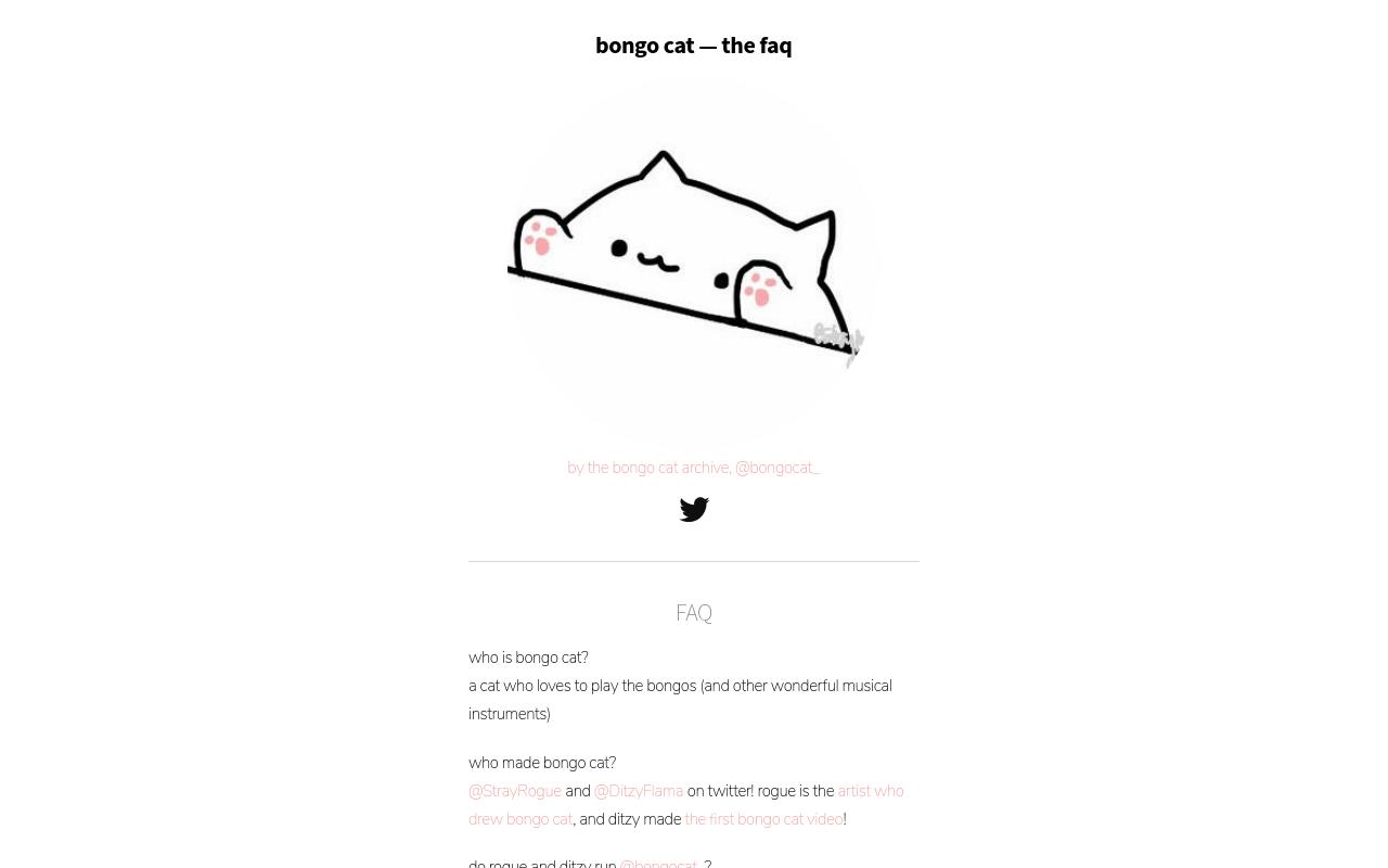 bongo cat faq